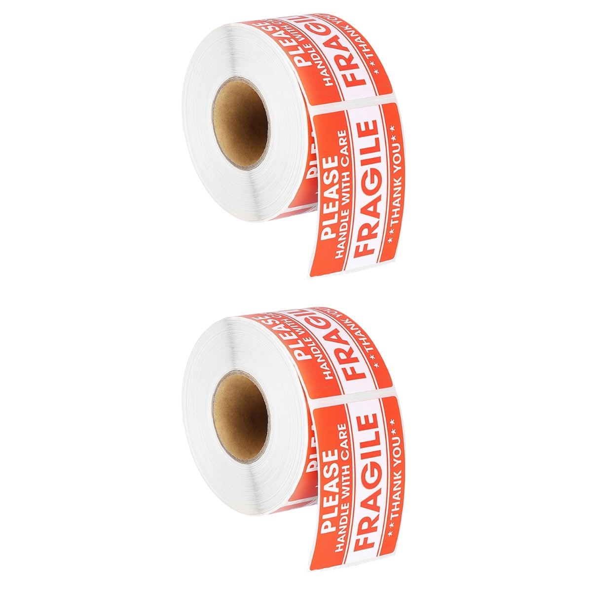 2 Pack Fragile Warning Sticker Copper Plate Good Package Stikcer Hanger ...