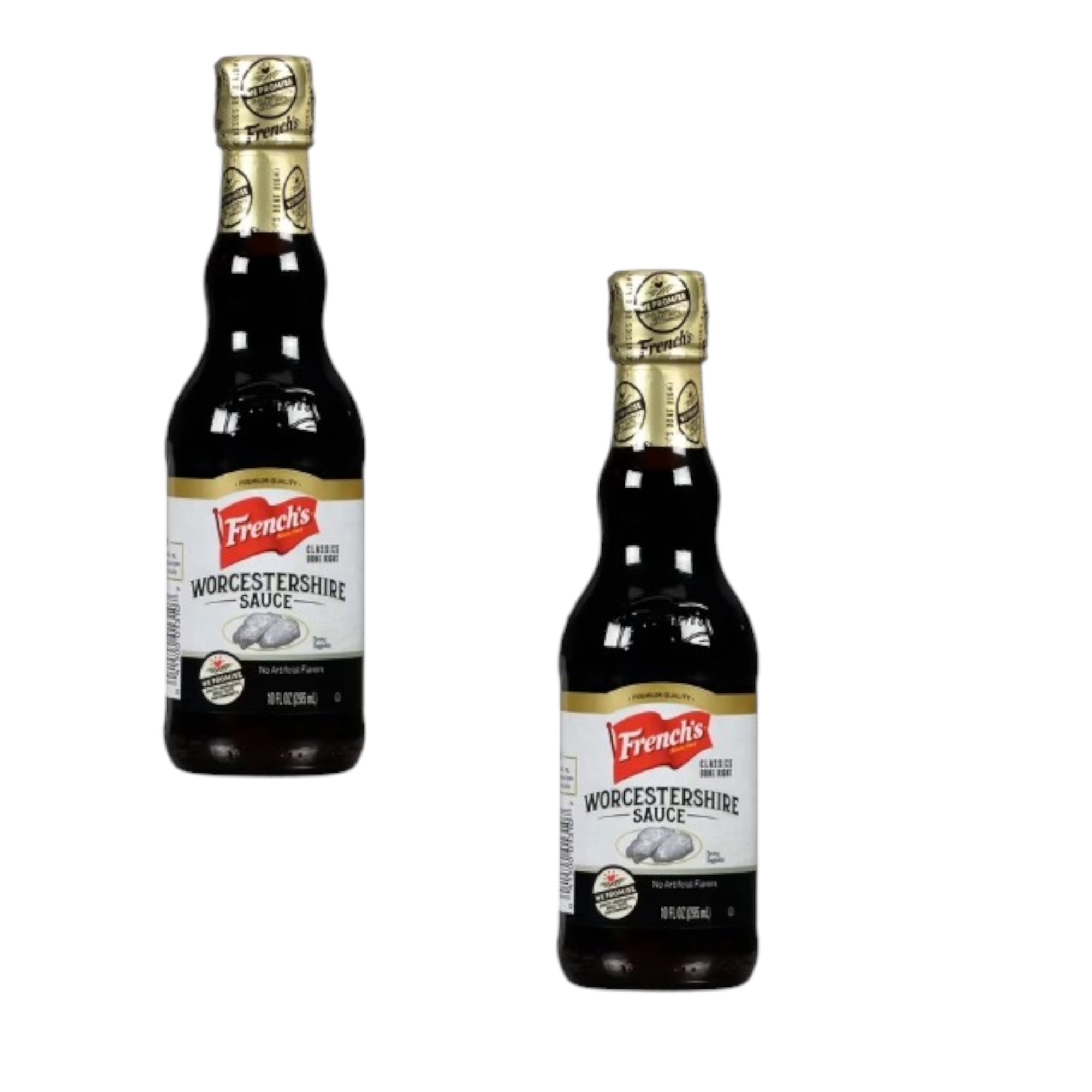 French's Worcestershire Sauce, 2 Pack, 10 Fl Oz Bottles, Rich Savory ...