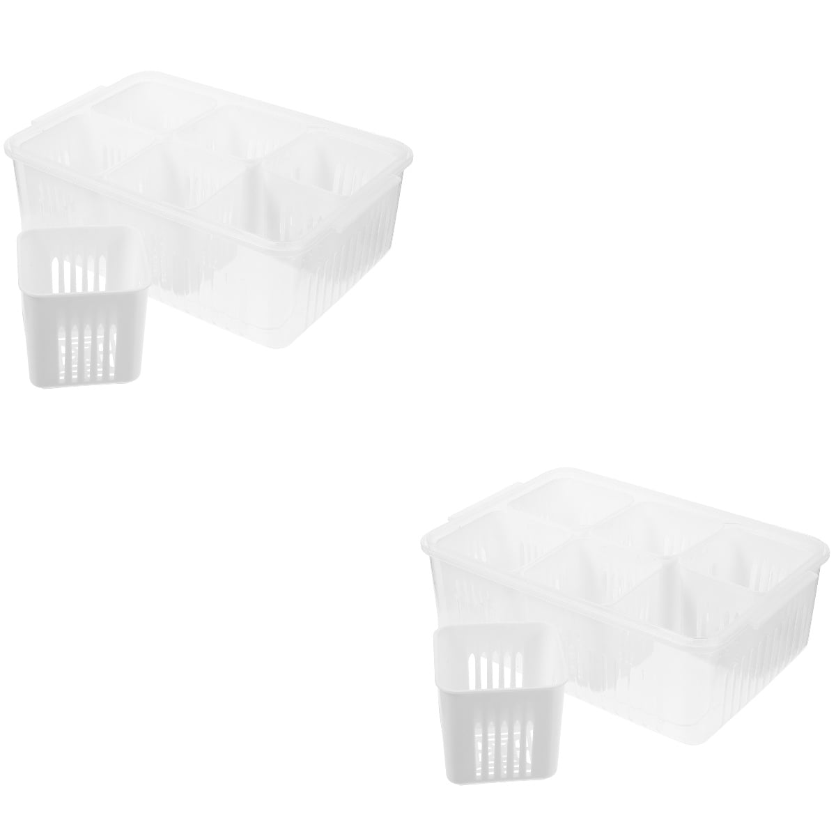 2 Pack Fridge Food Storage Containers for Plastic Onion Keeper ...