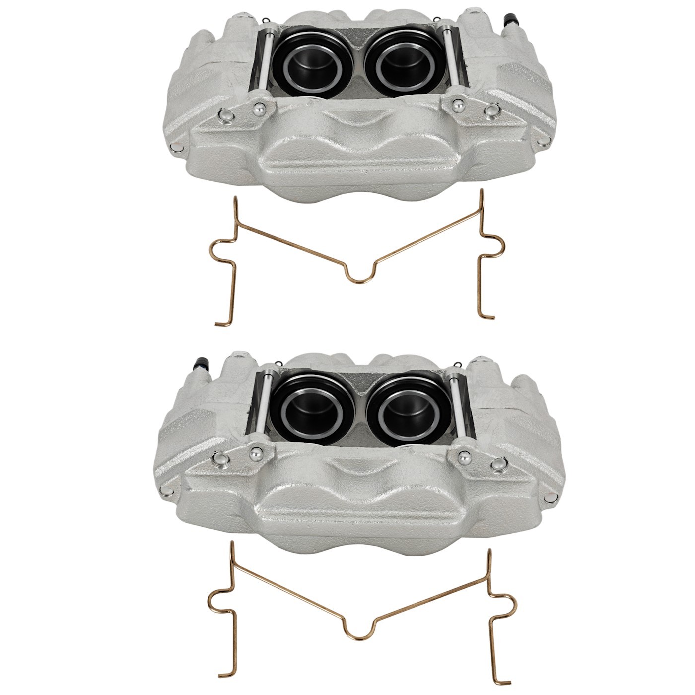 2-Pack Front Brake Calipers for Left & Right Wheel - Natural Finish ...