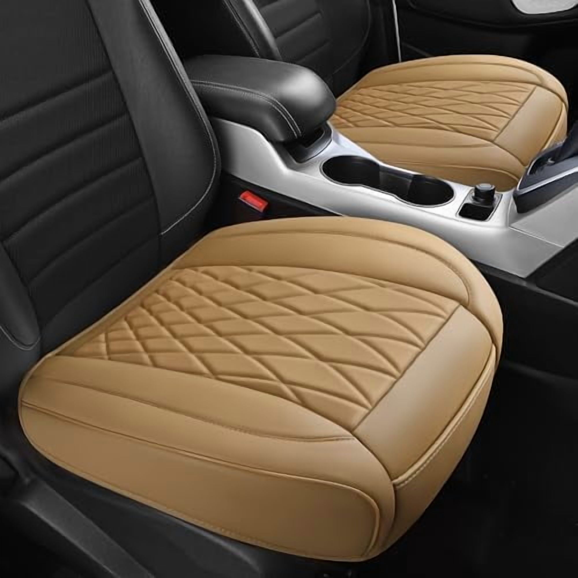 2 Pack Front Car Seat Covers, Bottom Seat Covers Full Wrapped with ...