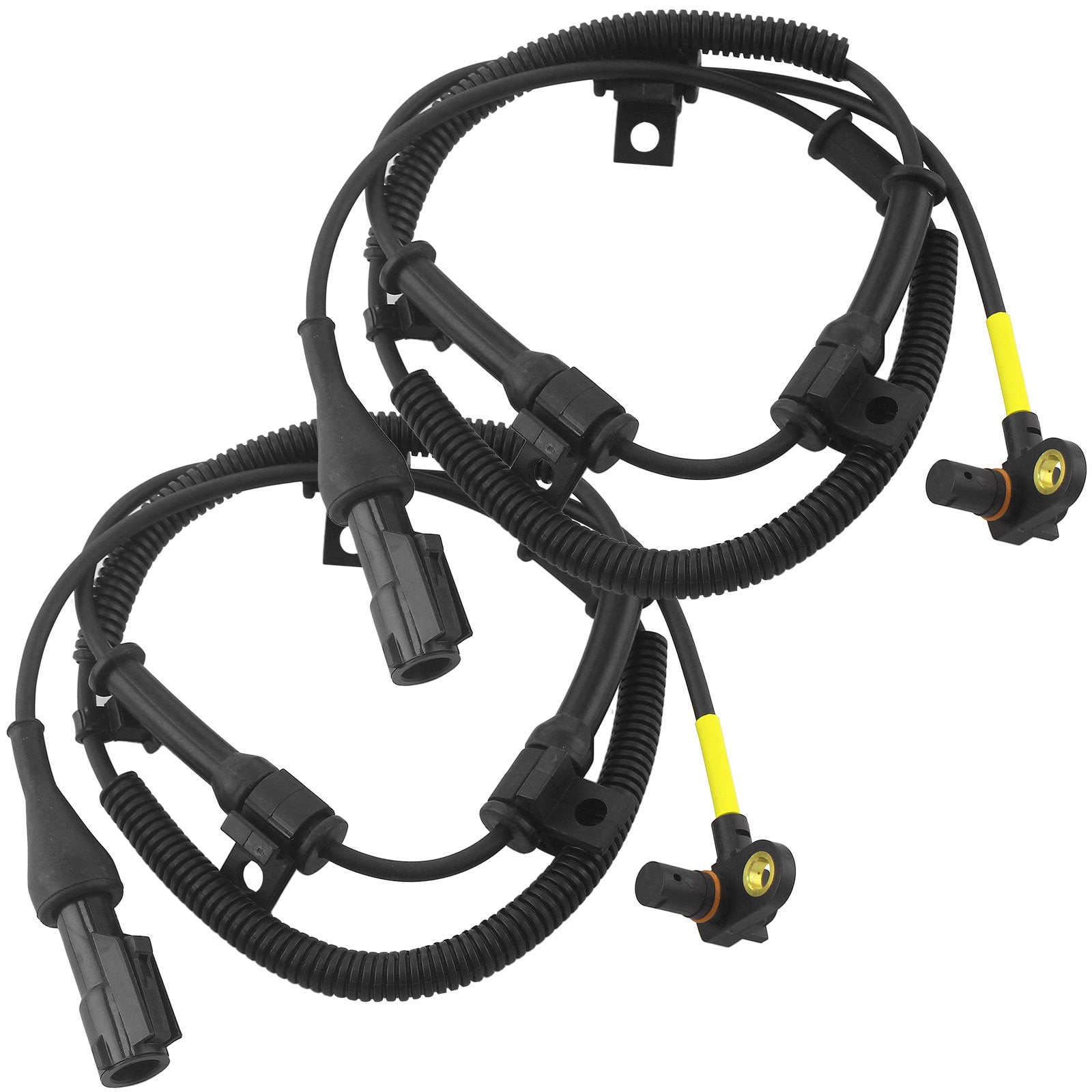 2 Pack Front Wheel Speed ABS Sensor Fits 2005-2010 Ford F-250 F-350 ...