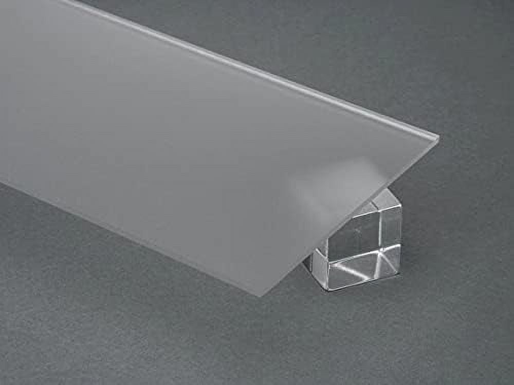 2 Pack Frosted Cast Acrylic Plexiglass Sheets 1/8” Thick (3mm) Easy to ...