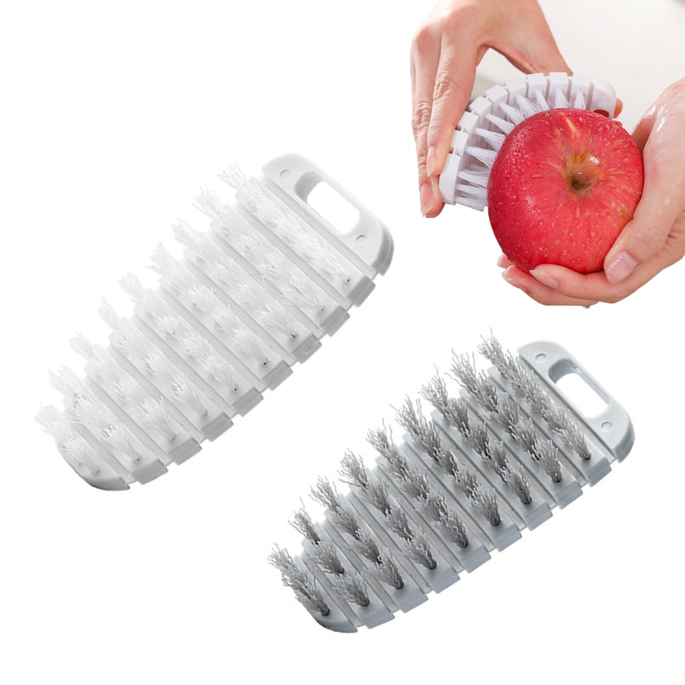 2 Pack Fruit and Vegetable Cleaning Brush Brush Scrubber Fruit ...