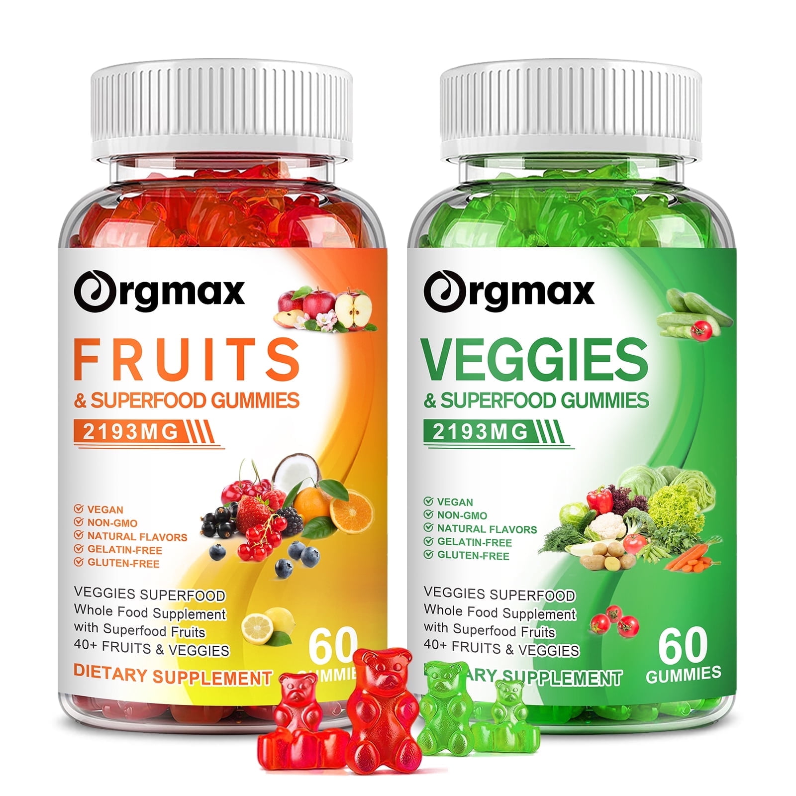 Walmart Black Friday Deals 2025 - orgmax Fruits and Veggies Gummies ...