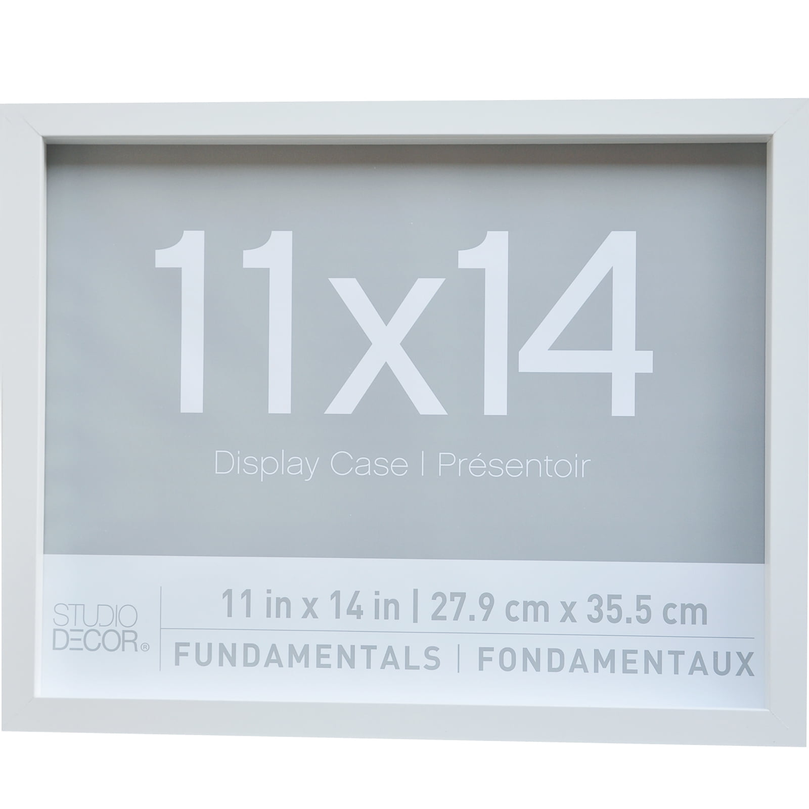 Studio Decor 2-Pack White 11" x 14" Shadow Boxes with Black Hanger ...