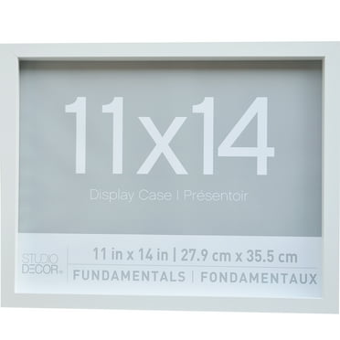 GraduationMall White Shadow Box Frame with Plexiglass Window, Removable ...