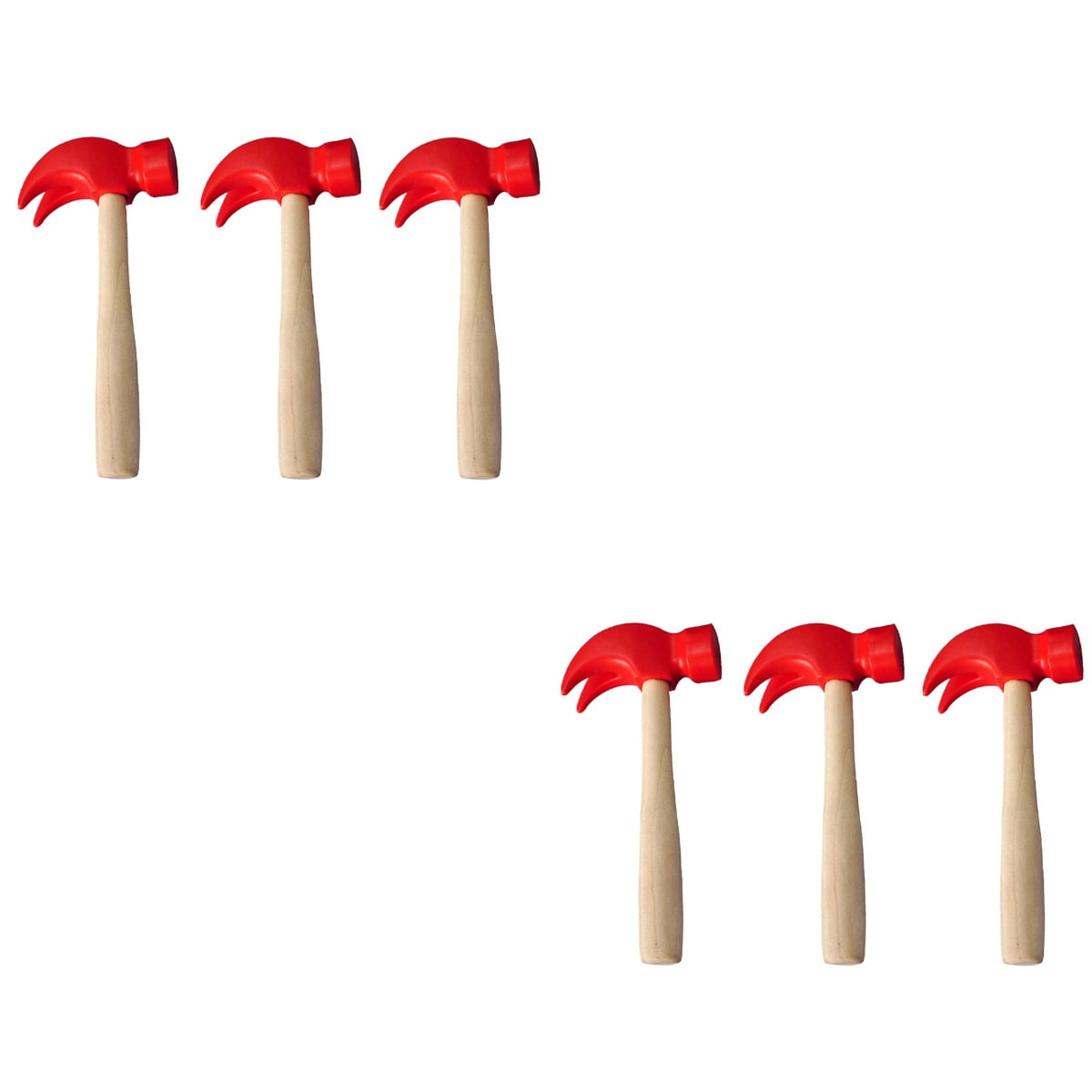 2 Pack Funny Simulation Toy Hammer Toys Hammers Kids Tool Belt Baby Red ...