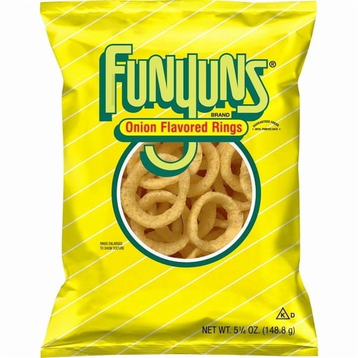 ( 2 Pack ) Funyuns Onion Flavored Rings, 5.25 oz Bag - Walmart.com