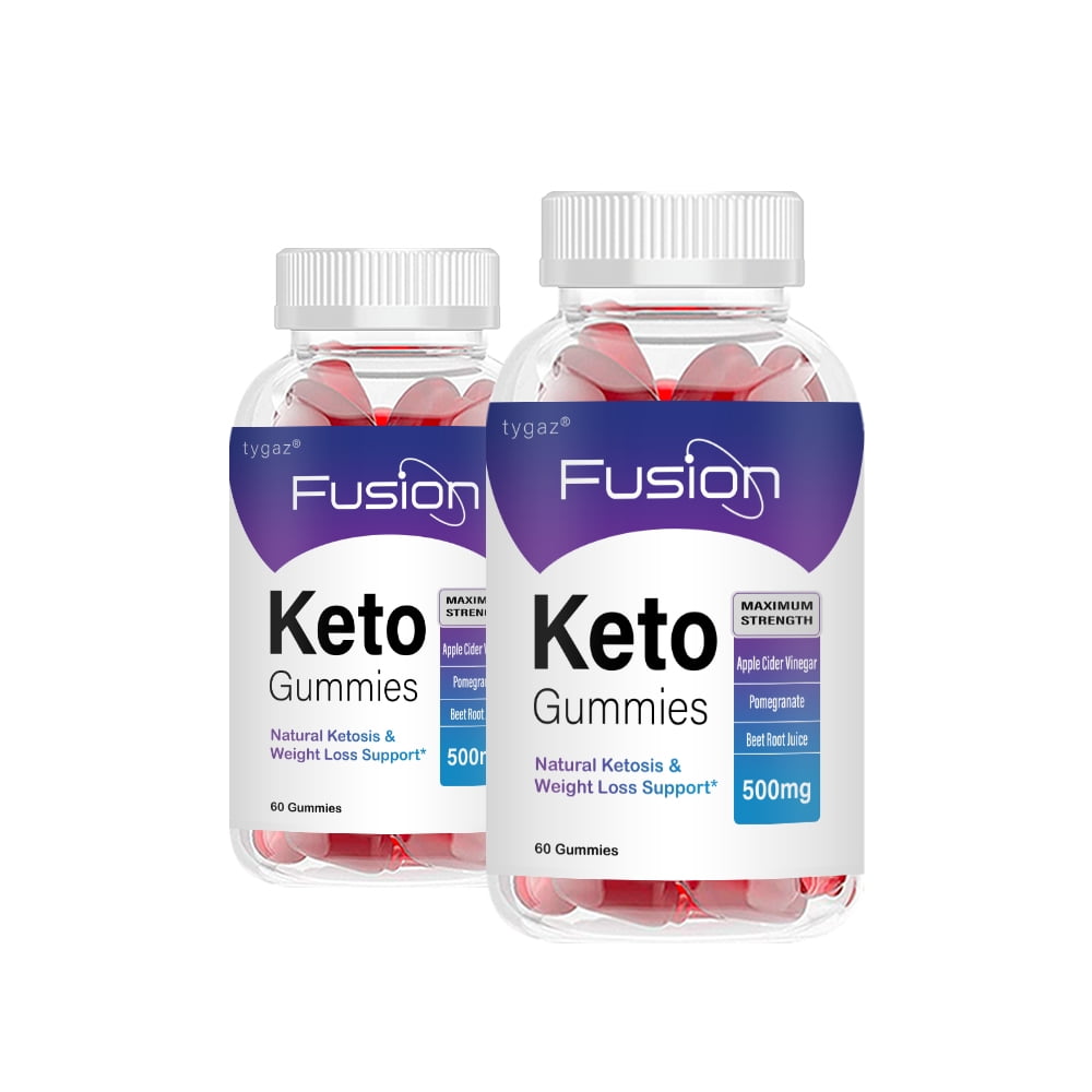 (2 Pack) Fusion Keto - Fusion Keto ACV Gummies - Walmart.com