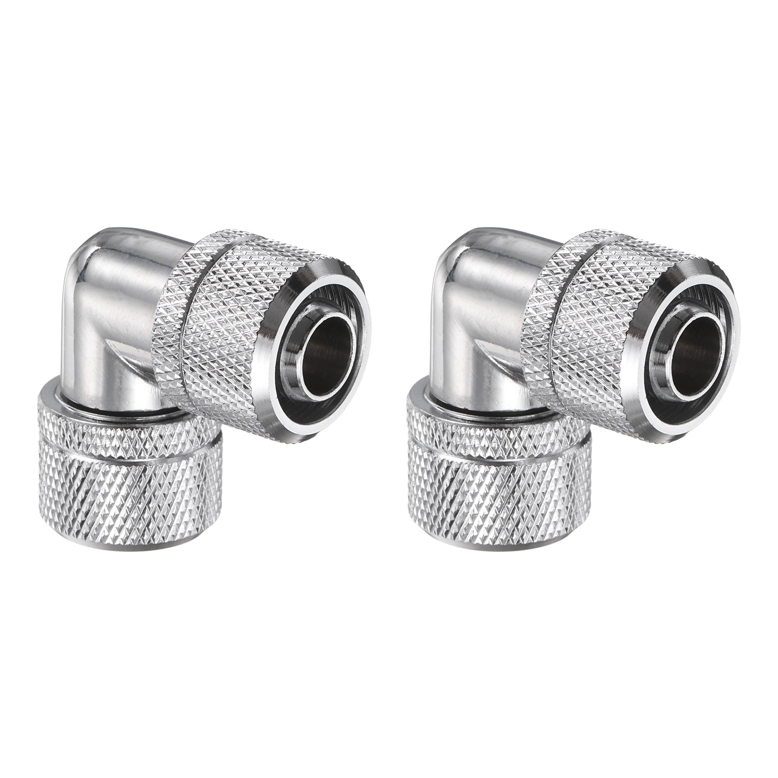 2-Pack G3/8" Extender Fitting 90° Rotary Elbow Adapter Connector ...
