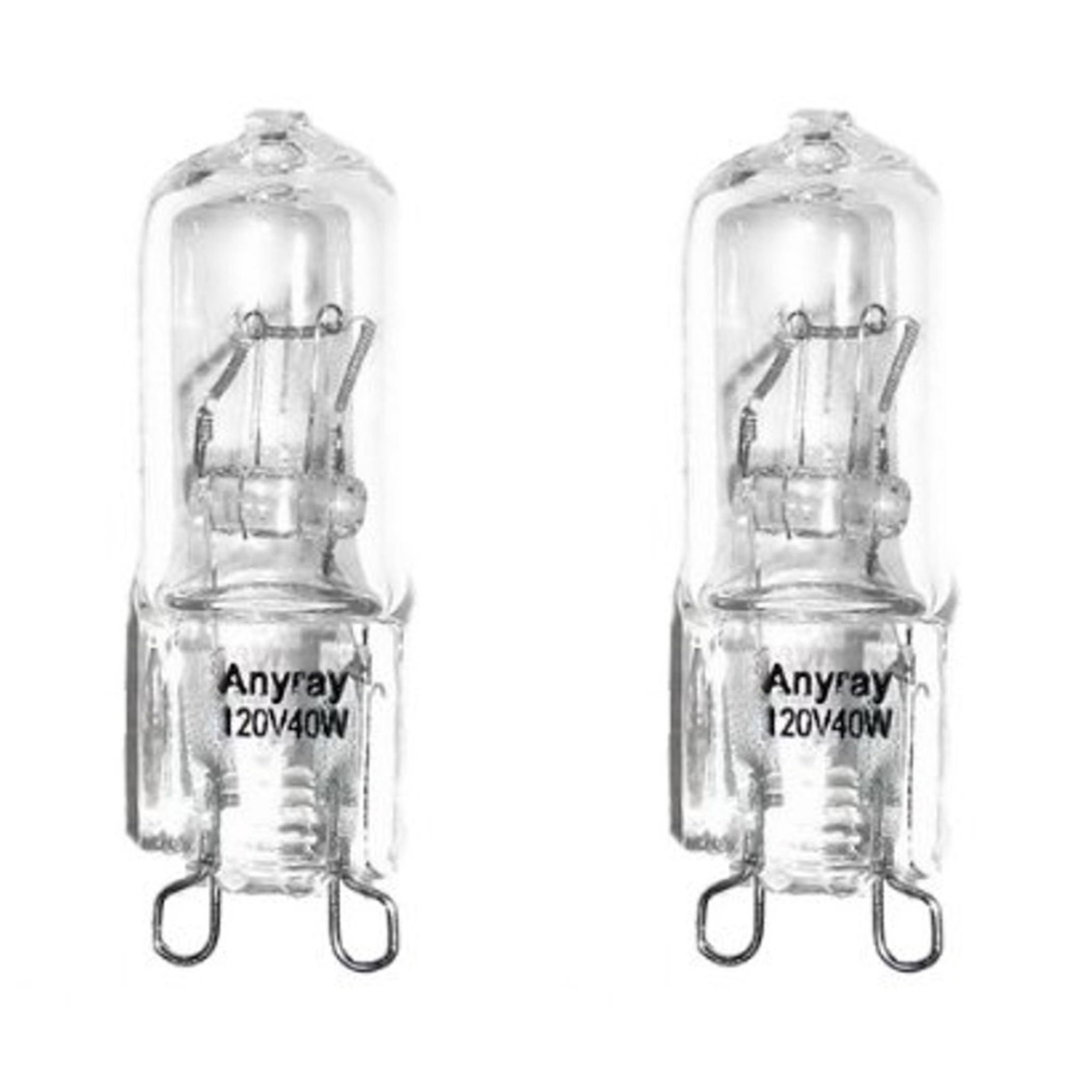 (2)-Pack G9 120V 40W Microwave Light Bulbs 120 Volts 40 Watt lamps ...