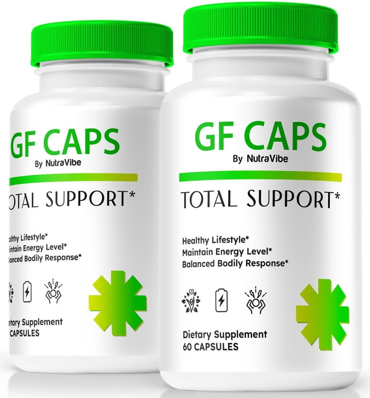(2 Pack) GF Caps, Original G F Capsules Balance Formula - Naturally ...