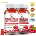 GPGP Magnesium Glycinate Gummies, Vegan, Stress Relief, Sleep Support ...
