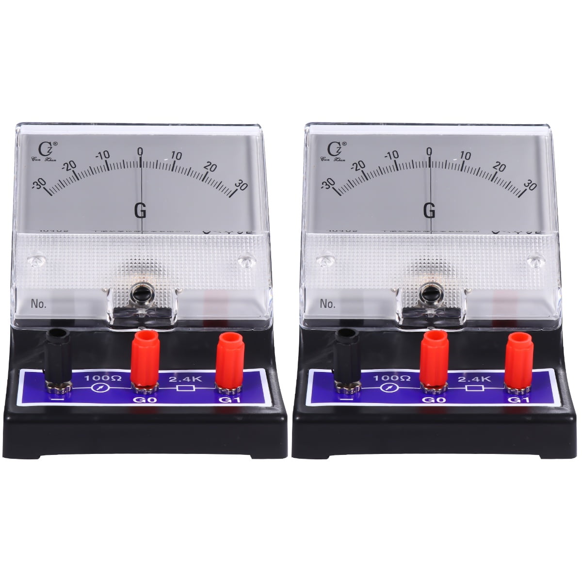 2 Pack Galvanometer Sensitive Ammeter - Walmart.com