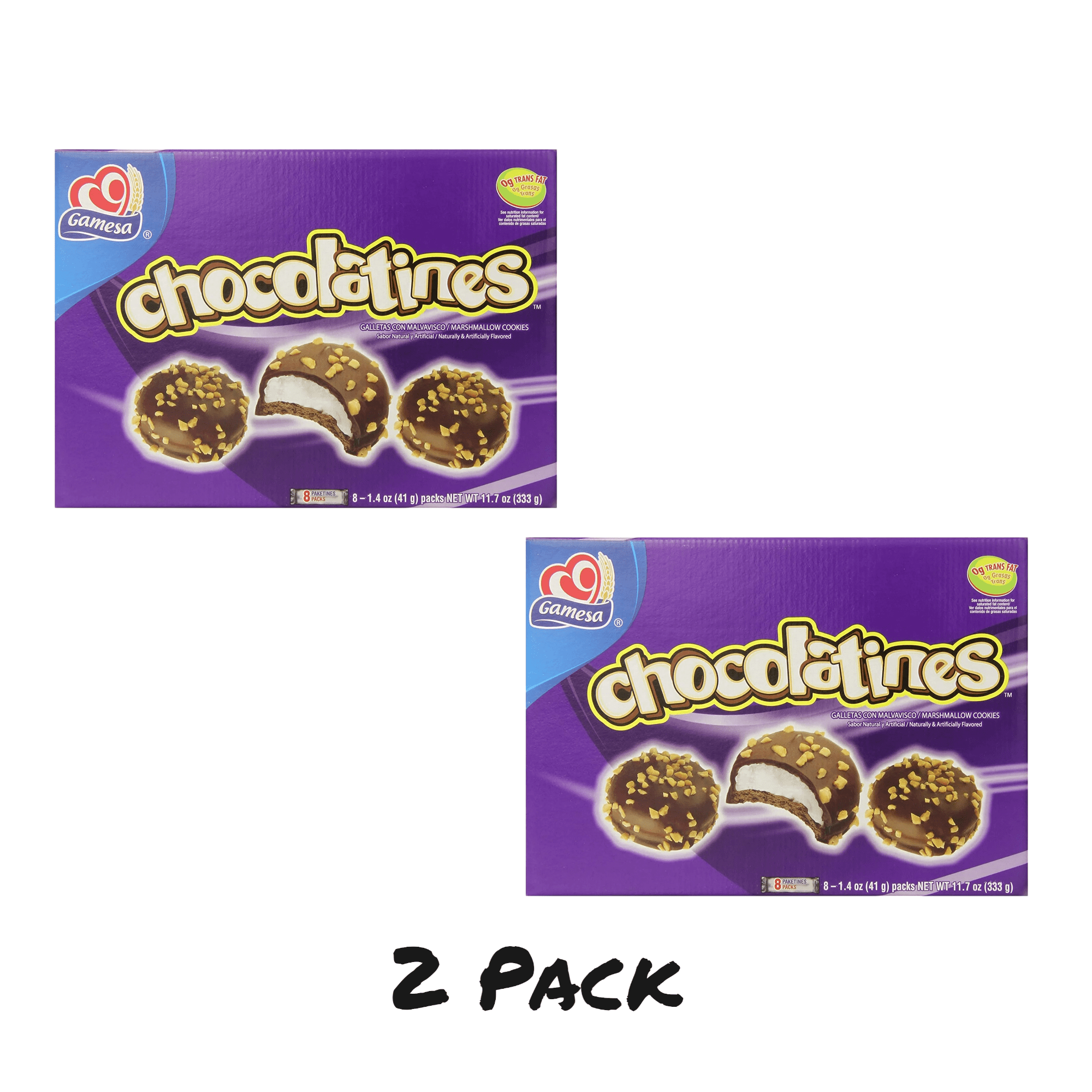 ( 2 Pack ) Gamesa Cremax Wafers Chocolate, 5.7 oz - Walmart.com