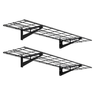 2-Pack 2x3ft Garage Shelving Wall Mounted Heavy Duty,36" Wx24 D Storage ...