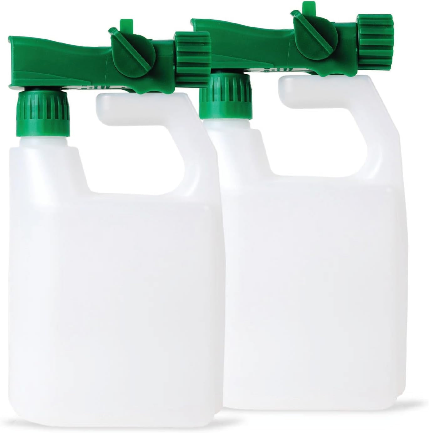 2-Pack Garden Hose End Sprayer | Multipurpose Lawn Attachment with 100 ...