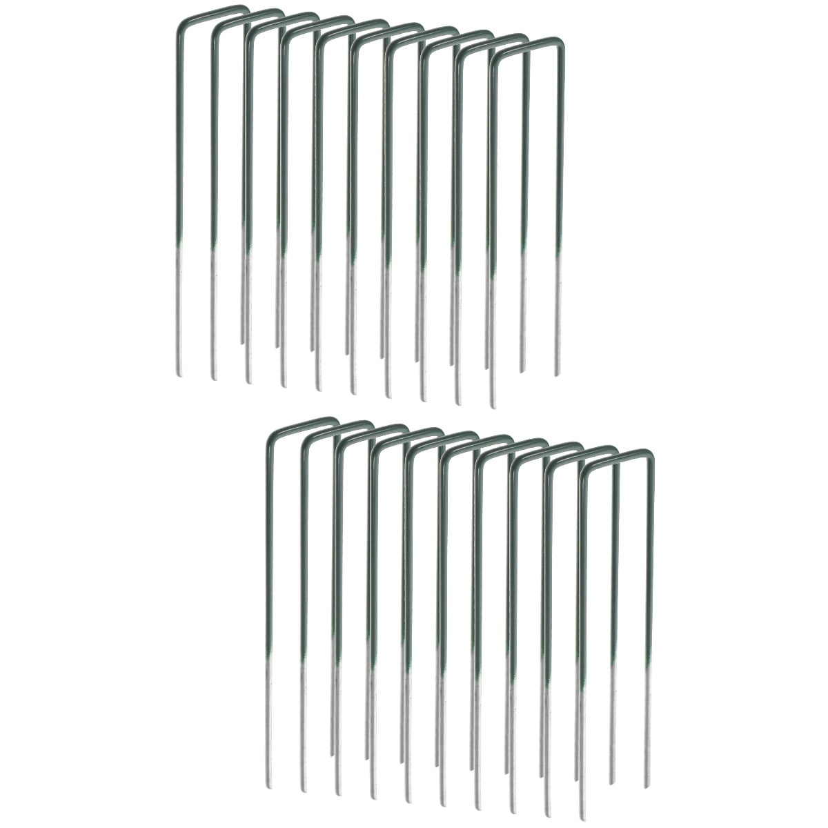 2 Pack Garden Pegs Metal Ground Tarp Stakes Tent Screw Anchor Poles ...