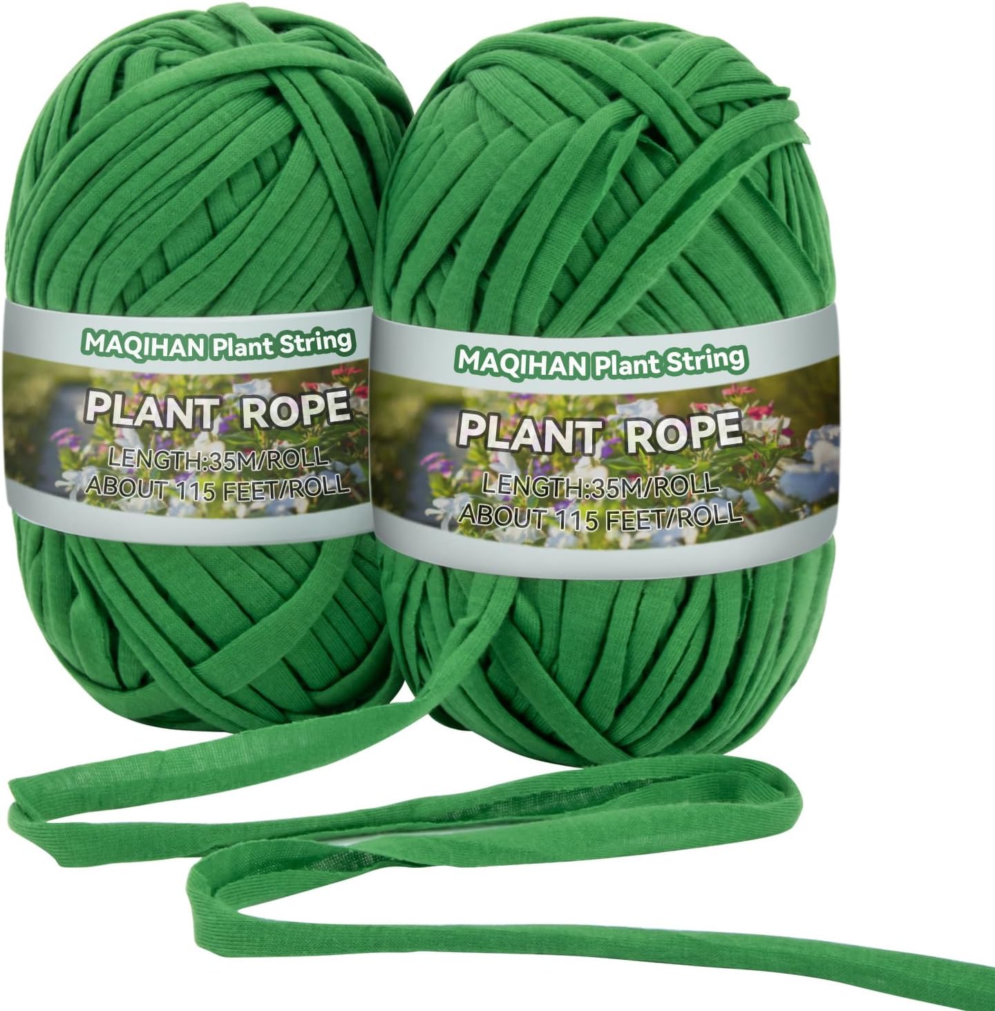 2 Pack Garden String - Plant Ties, Garden Twine, Gardening Tape, Tree ...