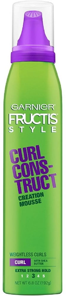 Garnier Fructis Style- 2 Pack Curl Construct Creation Mousse for Curly ...