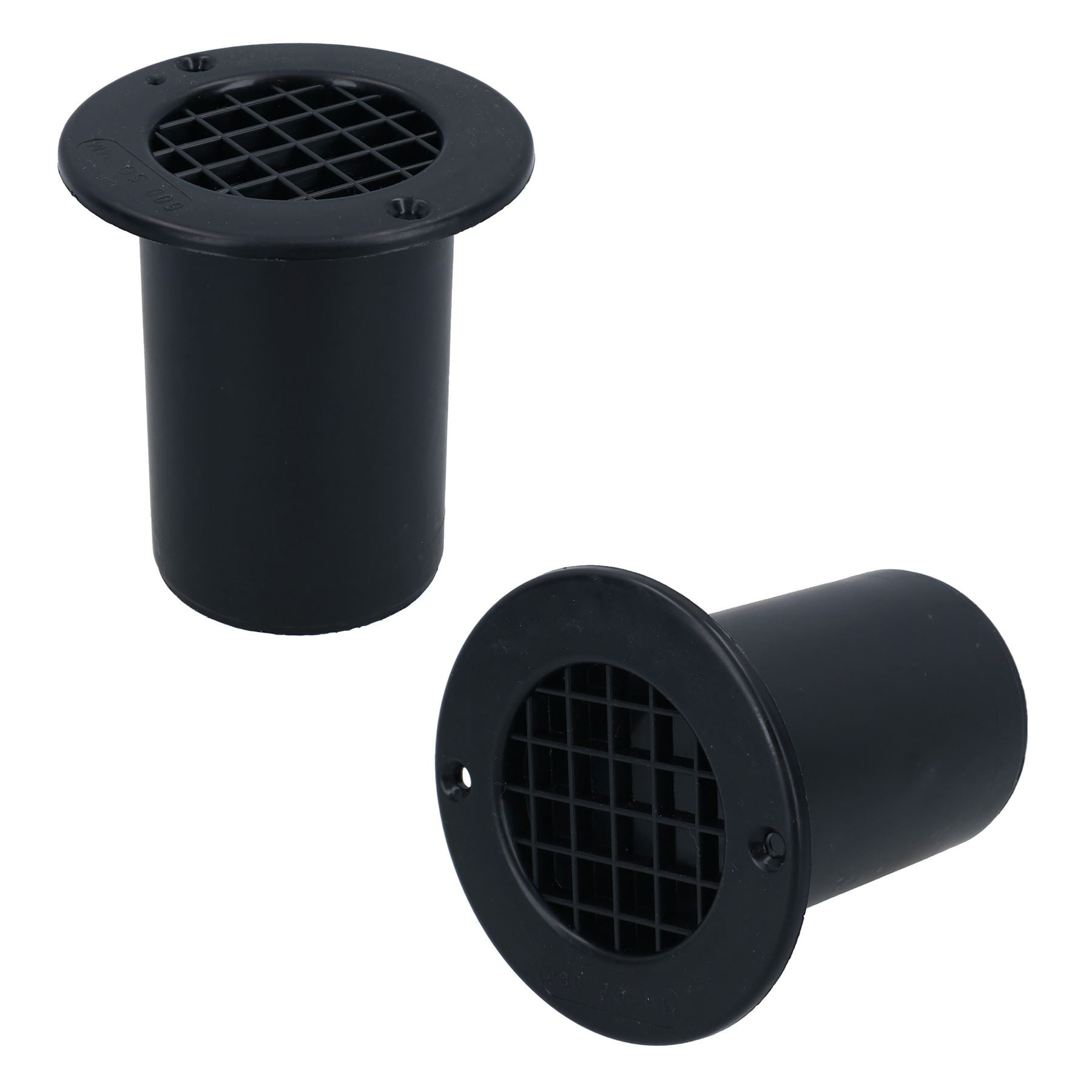 2 Pack Gas Drop Out Floor Vent 75mm Caravan Van Conversion Motorhome ...