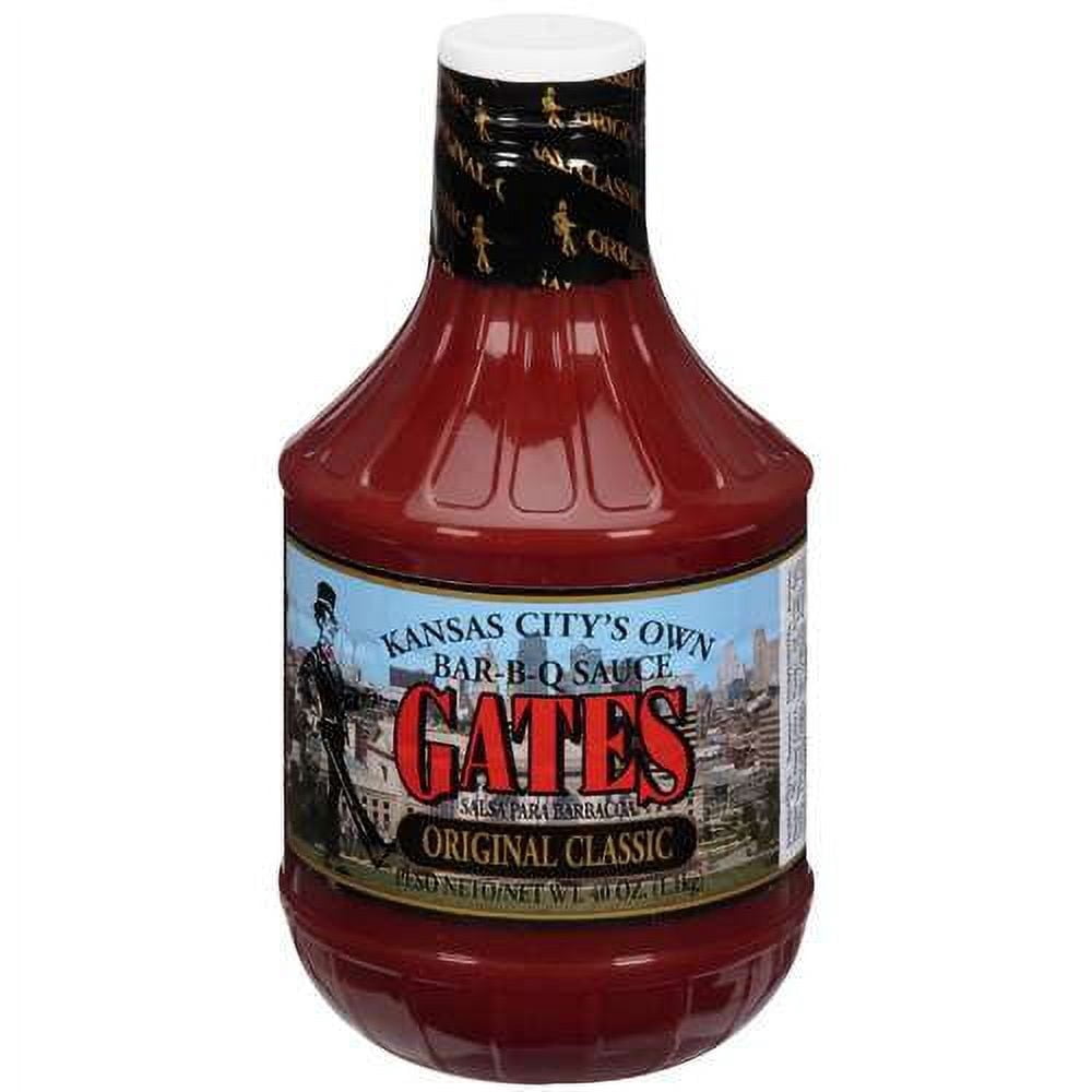 ( 2 Pack ) Gates Barbecue Sauce Original Classic, 40 oz - Walmart.com