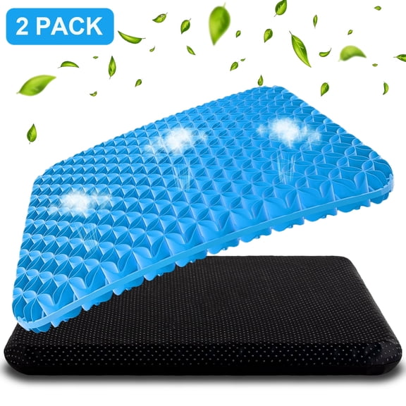16 in. Super Soft Gel-Foam Cushion with 4-Way Stretch Cover - Walmart.com