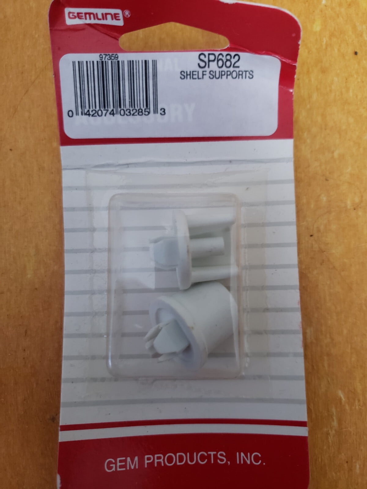 2 Pack Gemline SP682 Refrigerator Shelf Support - Walmart.com
