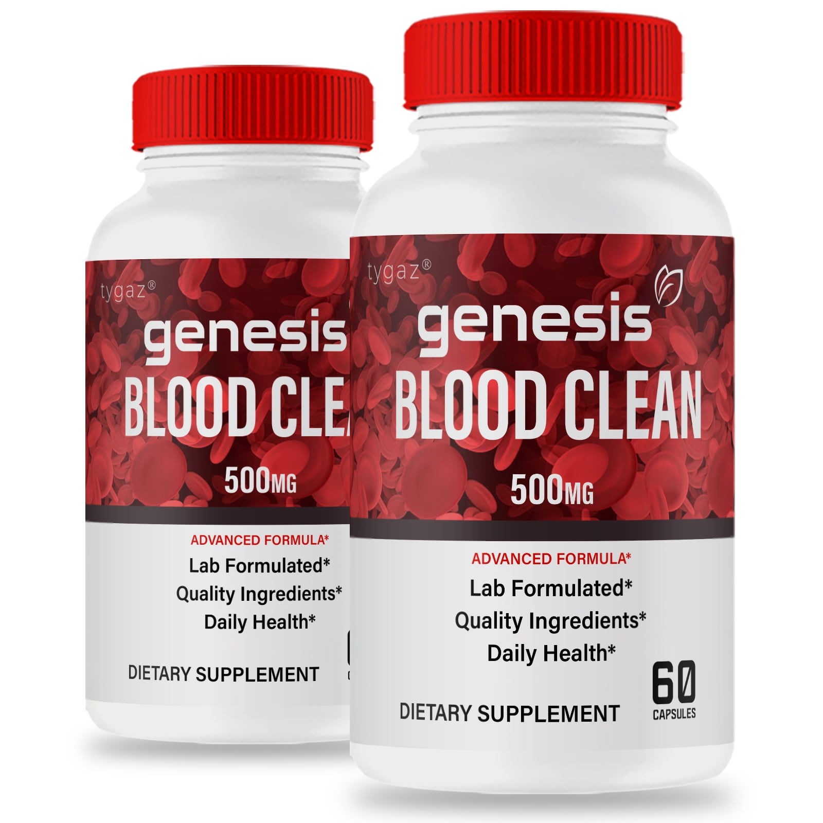 (2 Pack) GenesisBlood Clean - Genesis Blood Clean Pill Supplement ...