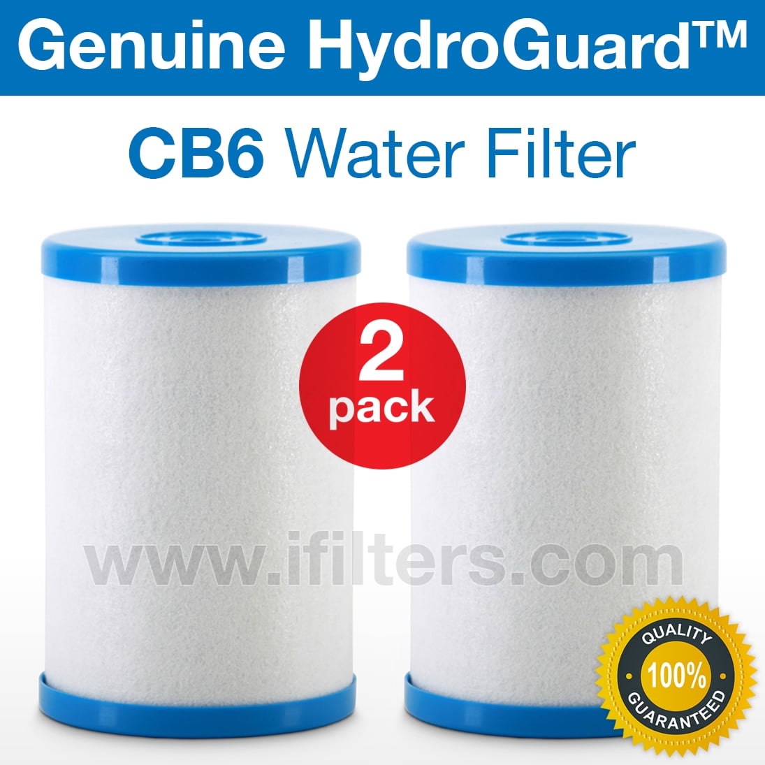 Whole House Genuine Hydro Guard CB6 Micron Filtration Carbon Block ...