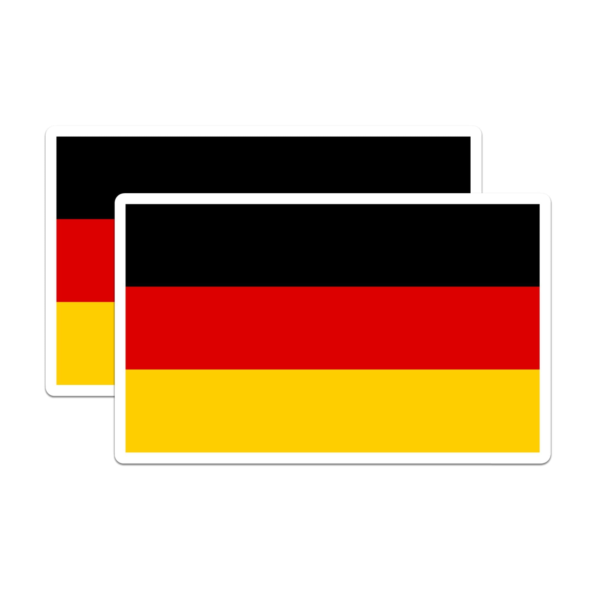 (2 Pack) Germany World Flag Magnets - German Pride - 5" On Longest Side ...