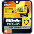 2 Pack Gillette Fusion Proshield Men's Razor Blade Refills 4 ct ...