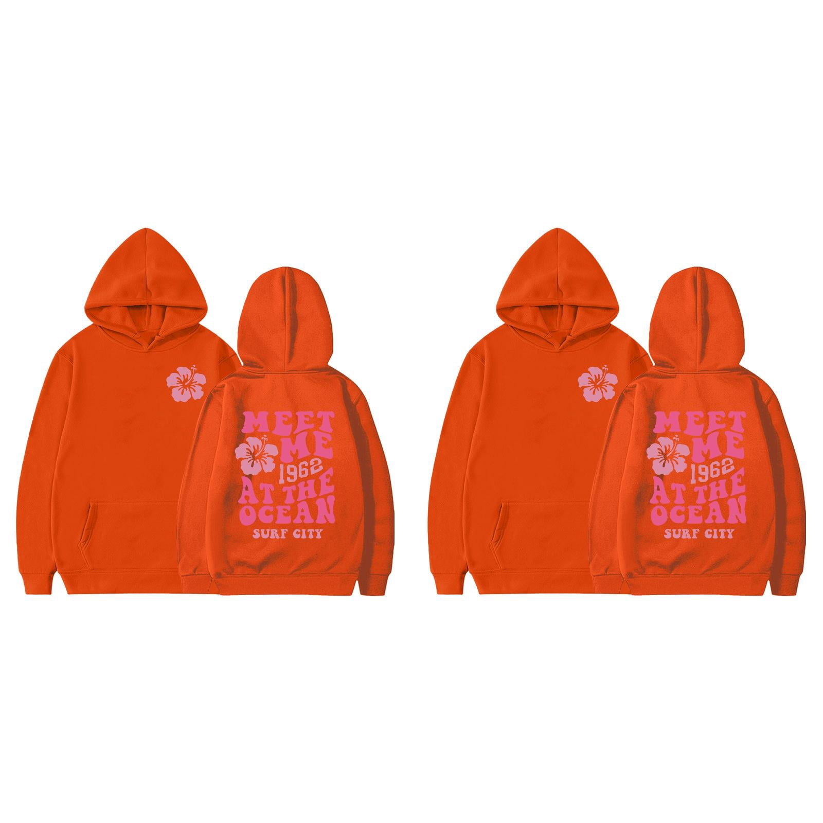 2 Pack Girl's Hoodie Long Sleeve Chopstick Hoodie Soft Sweatshirt ...