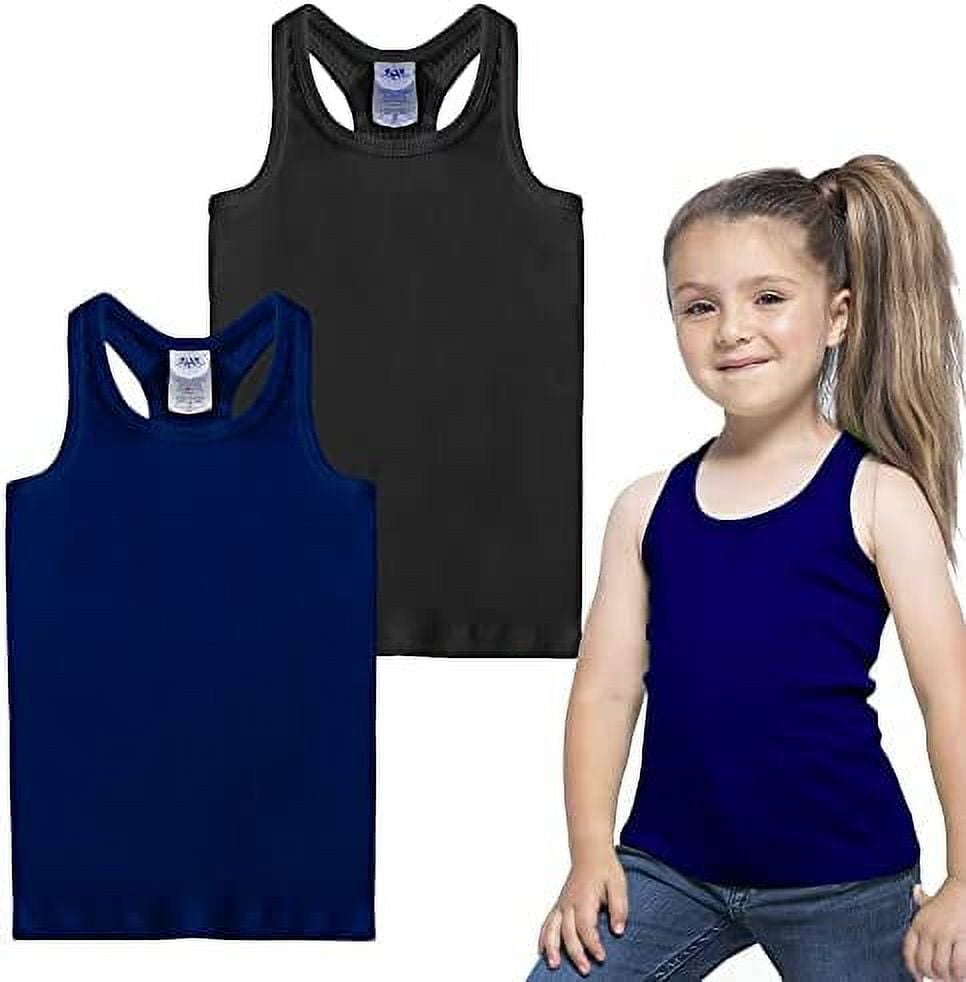 2 Pack Girls and Toddlers' Tank Top size 5-6 Racerback, Dance ...