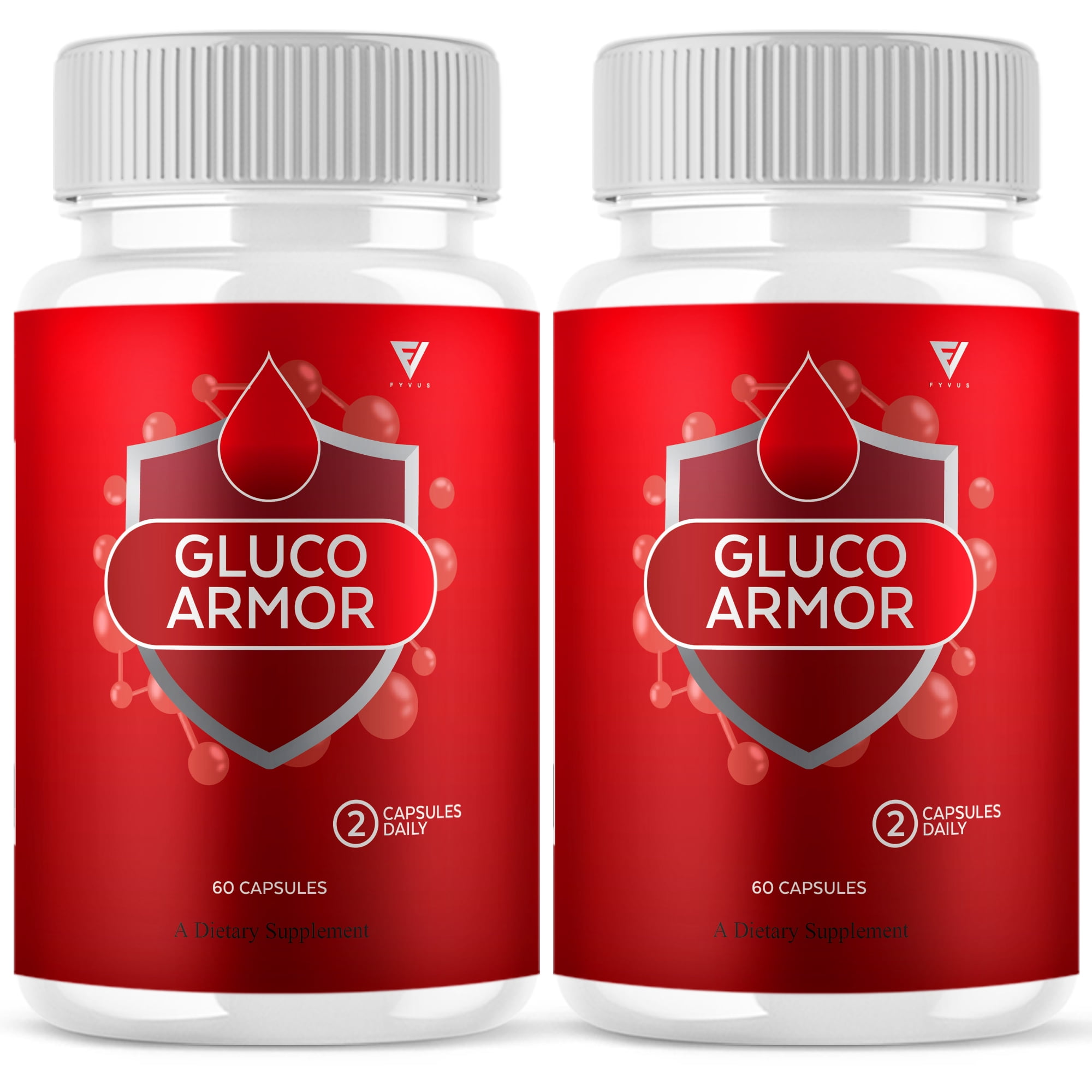 (2 Pack) Gluco Armor Glycogen Capsules, GlucoArmor Advanced Pills (120 ...