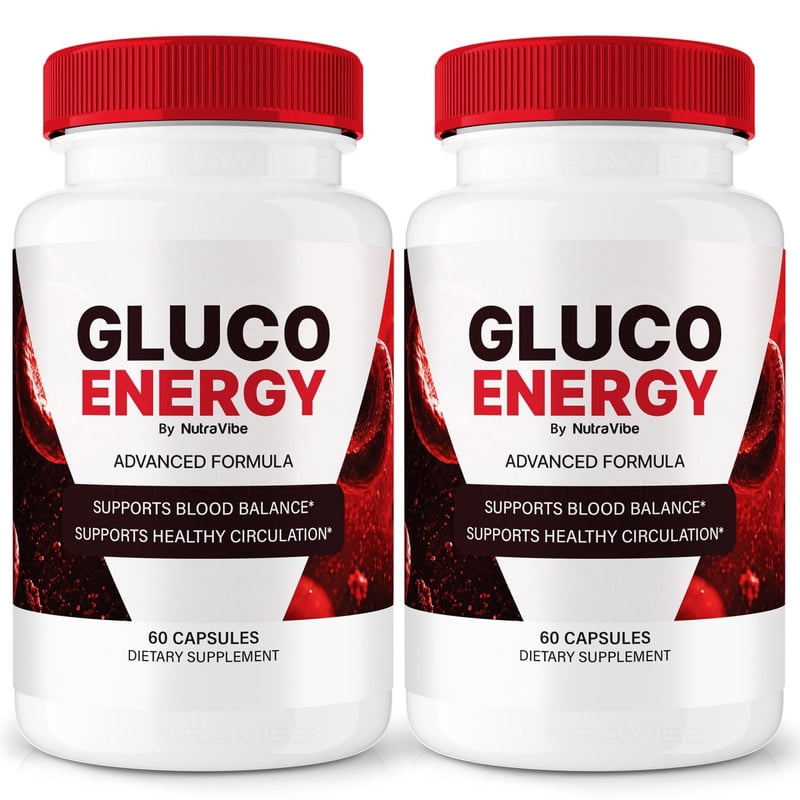 (2 Pack) Gluco Energy Capsules - Official Gluco Energy Pills to ...