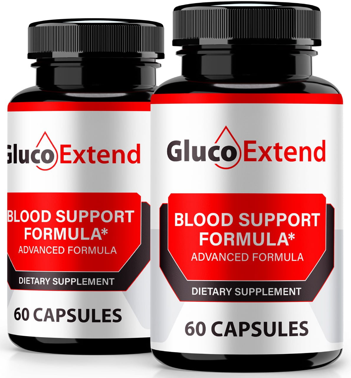 (2 Pack) Gluco Extend Capsules - Official GlucoExtend Pills to Maintain ...