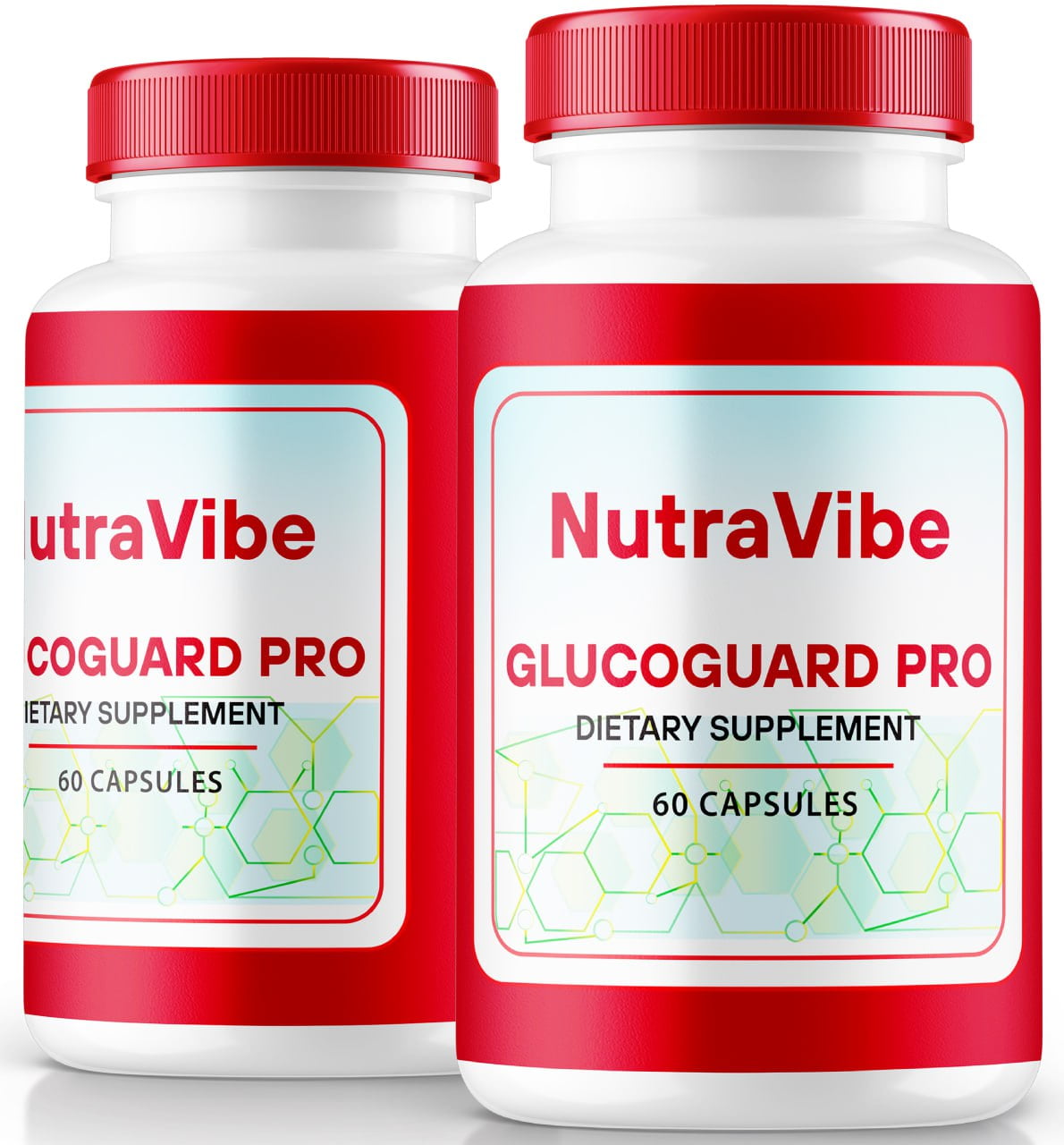 (2 Pack) Gluco Guard Capsules, GlucoGuard Natural Blood Support Formula ...