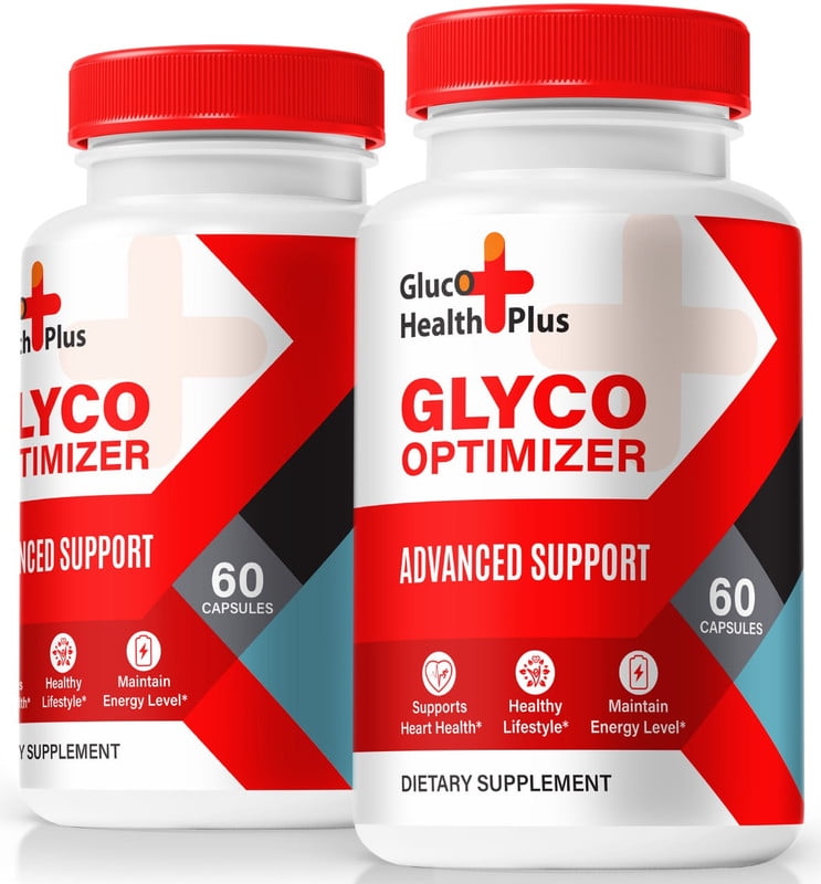 (2 Pack) Gluco Health Plus Capsules, Official GlucoHealth Plus Formula ...