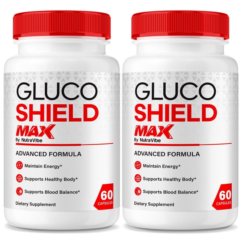 (2 Pack) Gluco Shield Max – Original Formula with a Clean Blend to ...