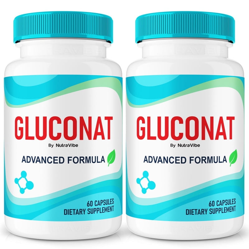 (2 Pack) Gluconat – Original Formula with a Clean Blend to Support ...