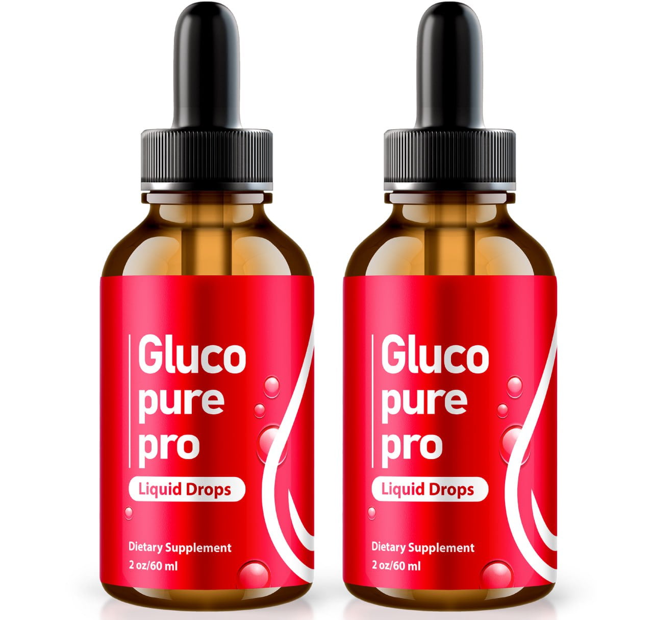 (2 Pack) Glucopure Drops, Advanced Blood Support Liquid Drops, All ...