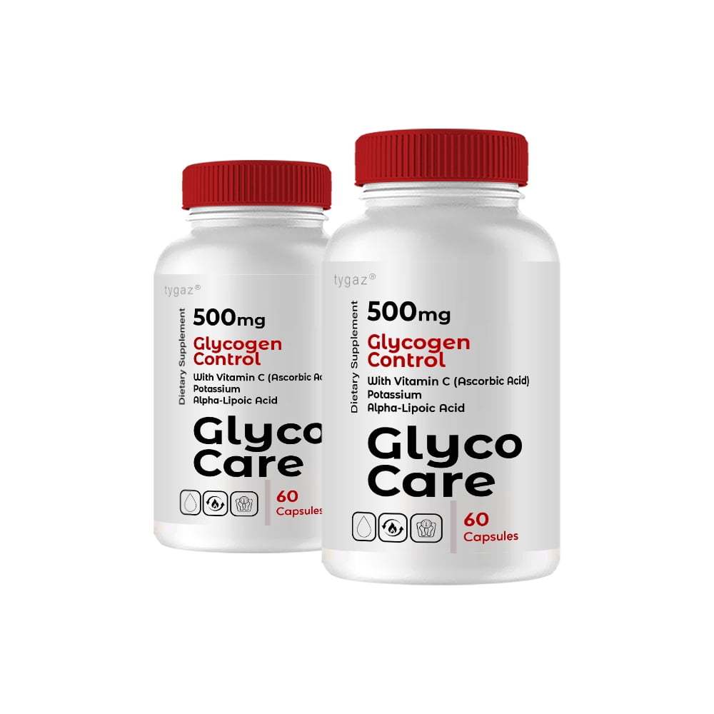 (2 Pack) Glyco Care Capsules - Glyco Care Pill Supplement - Walmart ...