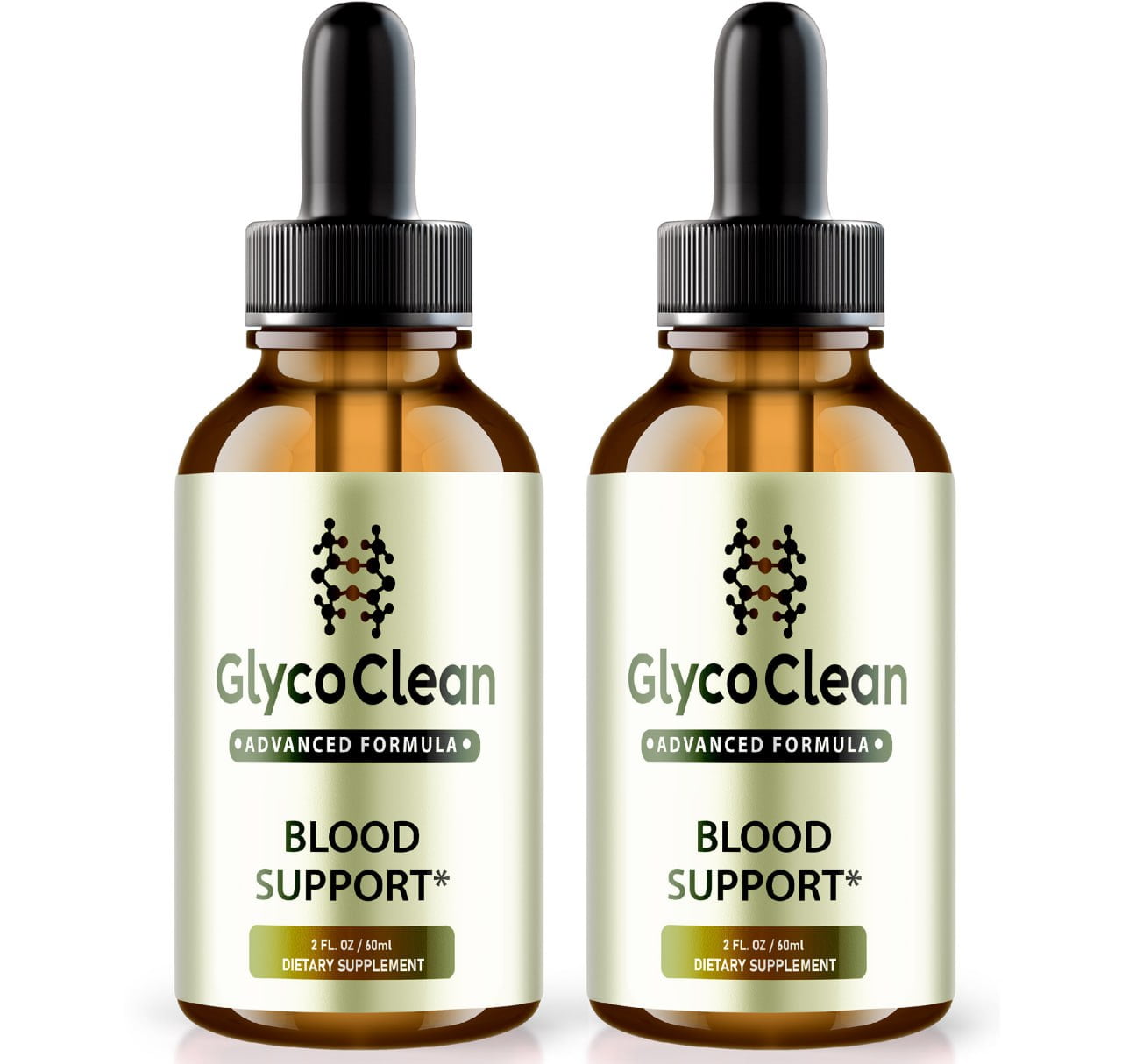 (2 Pack) Glyco Clean Drops, Glyco Clean Blood Support Formula, Maximum ...