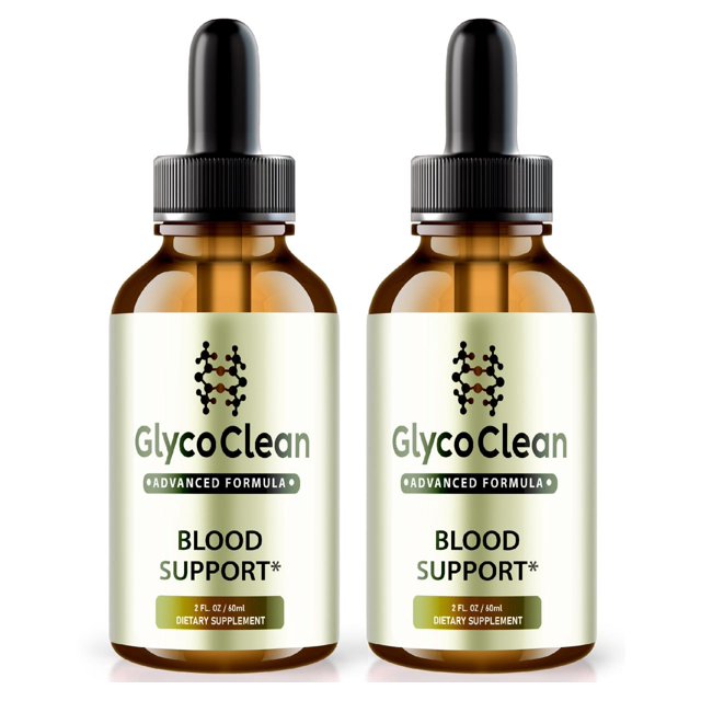(2 Pack) Glyco Clean Drops, Glyco Clean Blood Support Formula, Maximum ...
