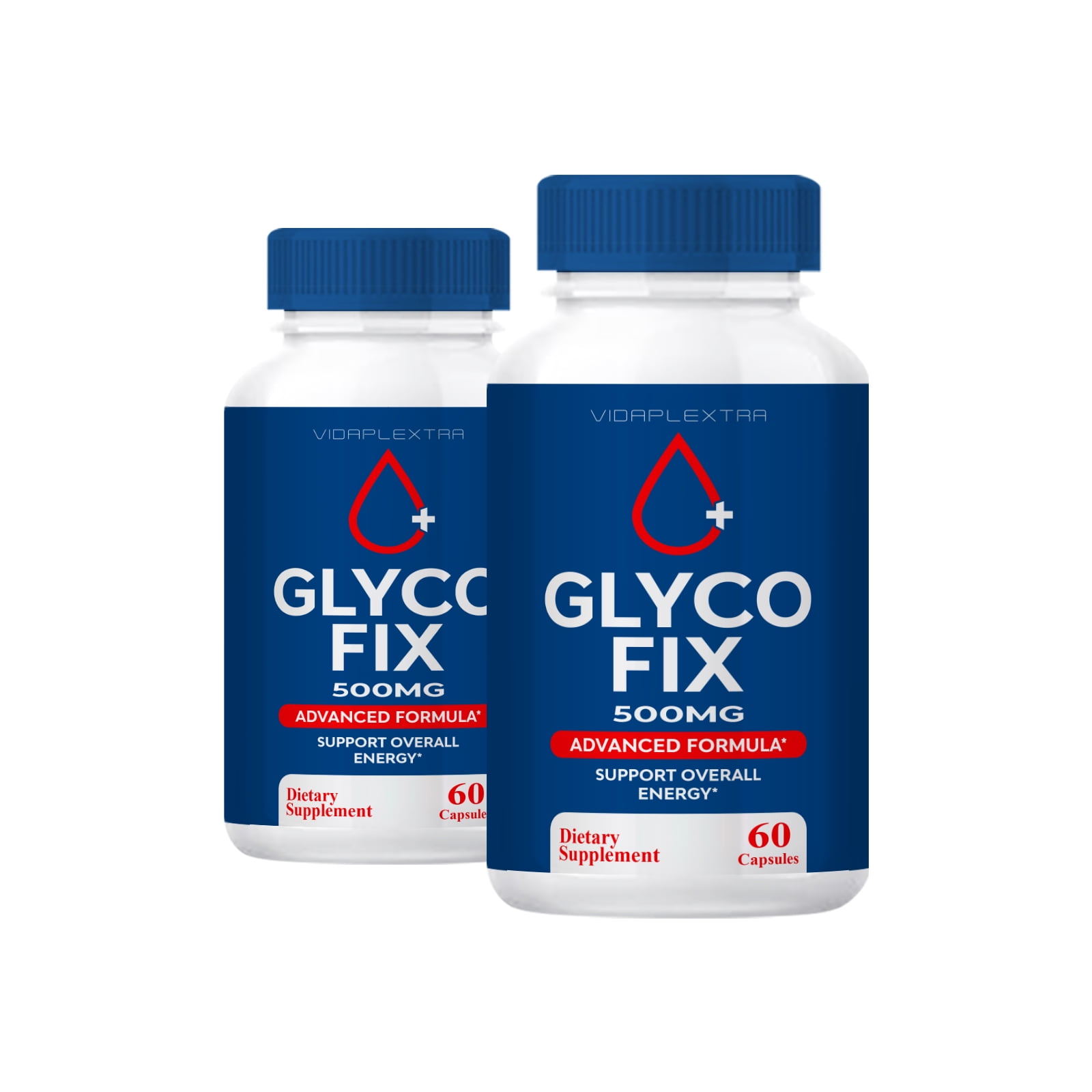 (2 Pack) Glyco Fix Capsules - Glyco Fix Advanced Capsules - Walmart.com
