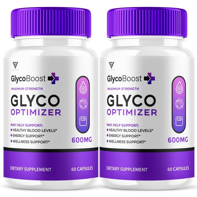 (2 Pack) GlycoBoost Glyco Optimizer Blood Support Formula Glycogen ...