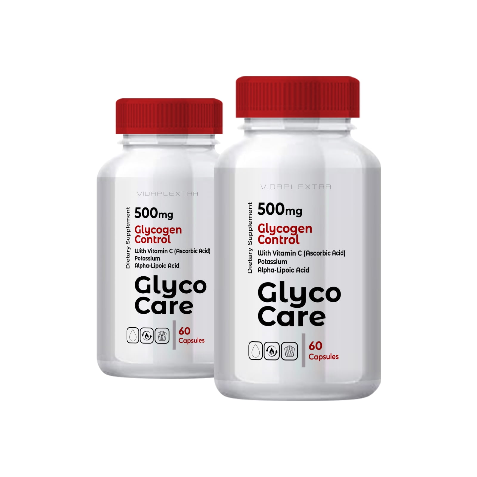 (2 Pack) GlycoCare Capsules - Glyco Care Glycogen Control Capsules ...