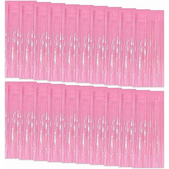 2 Pack Gold Backdrop Birthday Decorations Foil Curtain Backdrop Gold ...